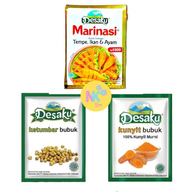Jual Desaku Ketumbar bubuk | Kunyit bubuk | Marinasi tempe, ikan & ayam ...