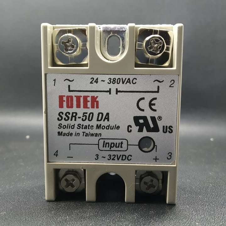 Jual Solid State Relay FOTEK SSR 50A SSR50-DA | Shopee Indonesia