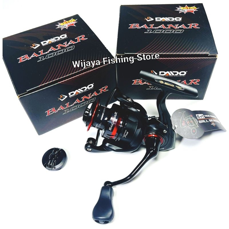 Jual Reel Pancing Daido Balanar 1000 2000 3000 4000 6000 POWER HANDLE ...