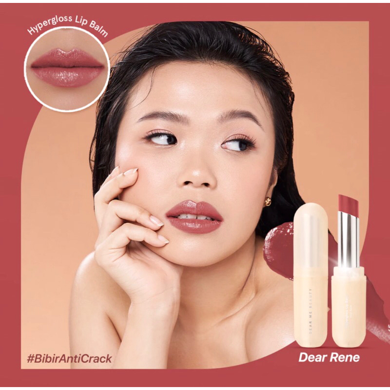 Jual Dear Me Beauty Hypergloss Lip Balm Shade Dear Rene | Shopee Indonesia
