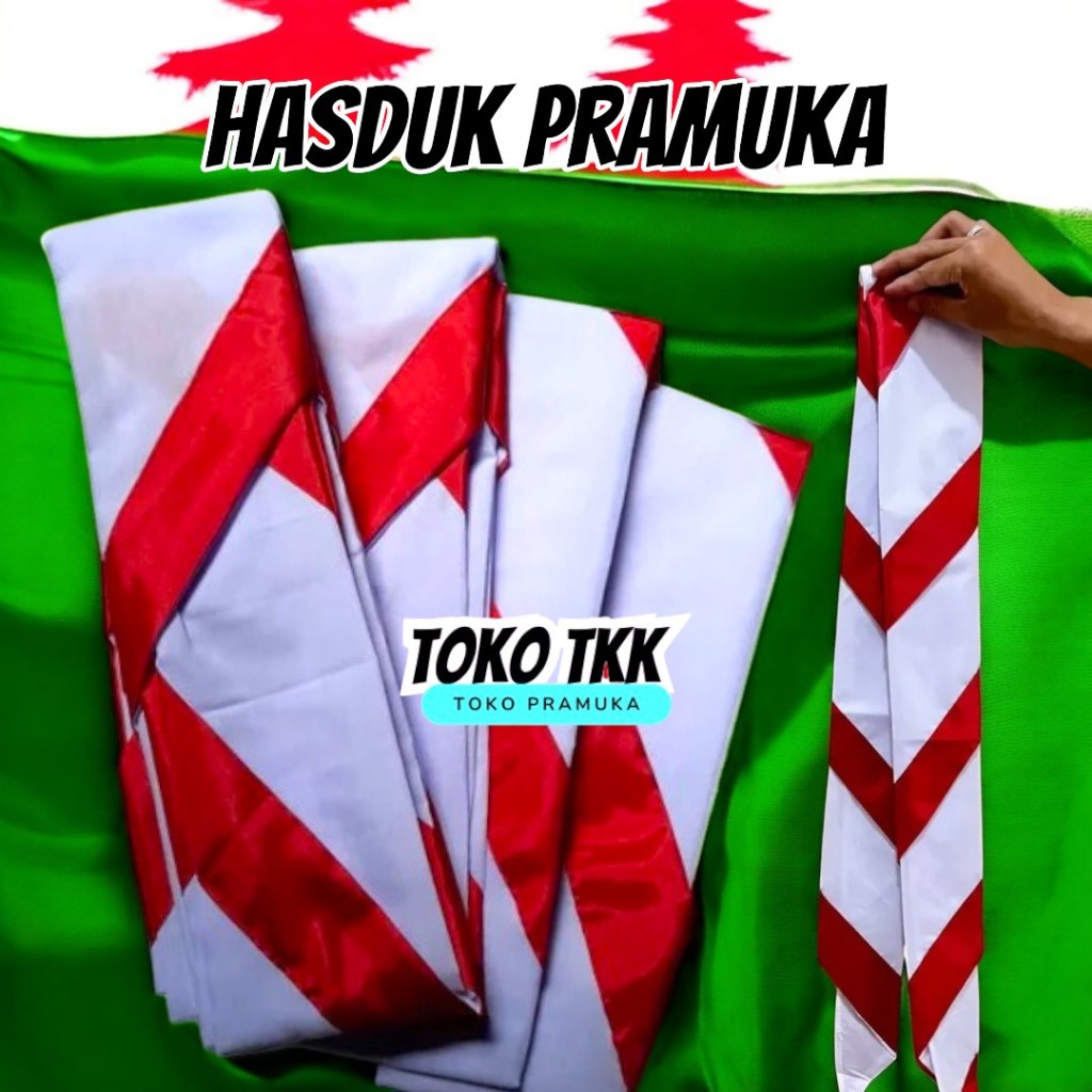 Jual Hasduk pramuka SD / SMP / SMA / Jumbo super halus | Shopee Indonesia