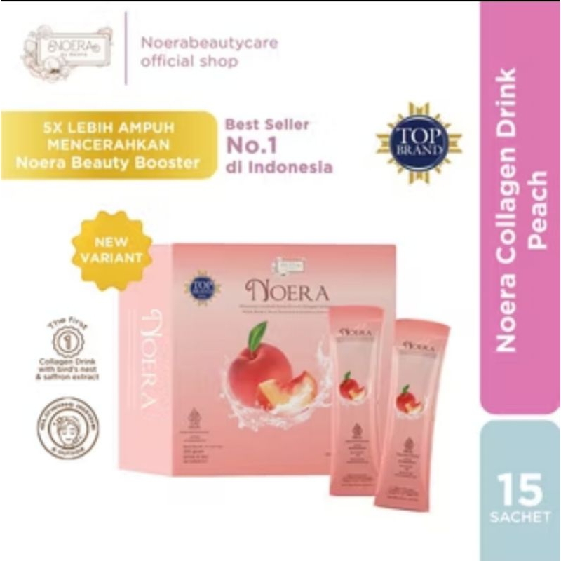 Jual Noera collagen drink 15 sachet (new) | Shopee Indonesia