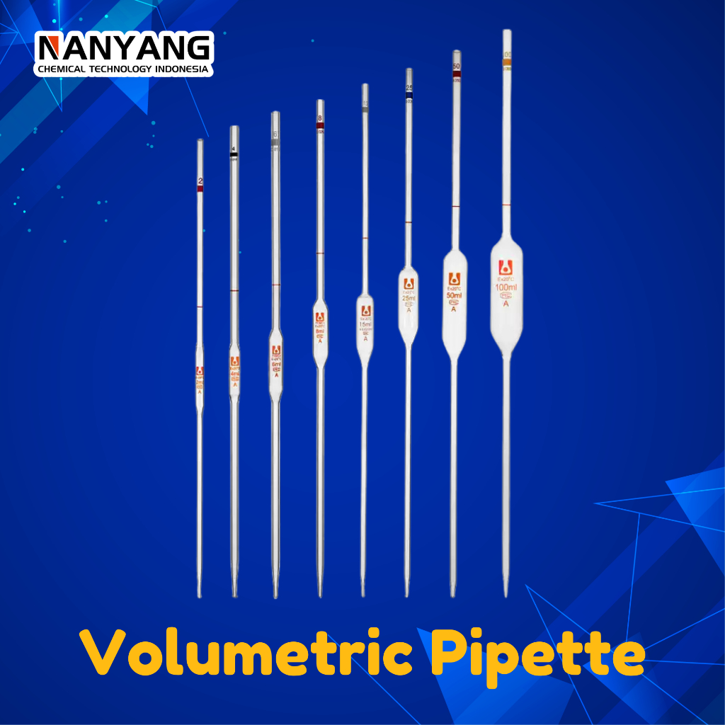 Jual Volumetric Pipette 20 ml Kaca Laboratorium / Pipet Volume 20 ml ...