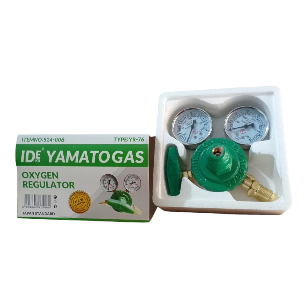 Jual Regulator Las Oksigen Yamato YR-76 Tabung Gas Oxygen Welding | Shopee Indonesia