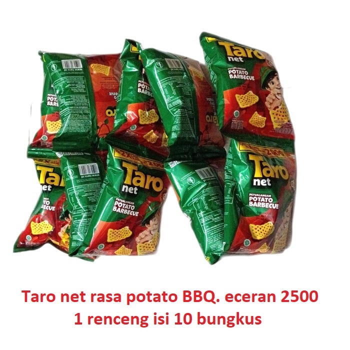 Jual taro net snack ecer 2500 | isi 10 bks | Shopee Indonesia