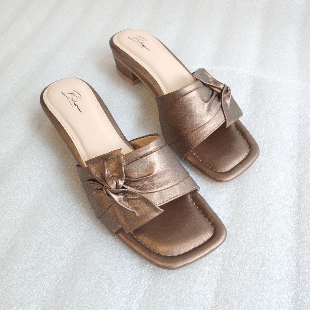 Jual Bellissimo Kiyomi Sandal Wanita Heels 3 Cm Kekinian | Shopee Indonesia