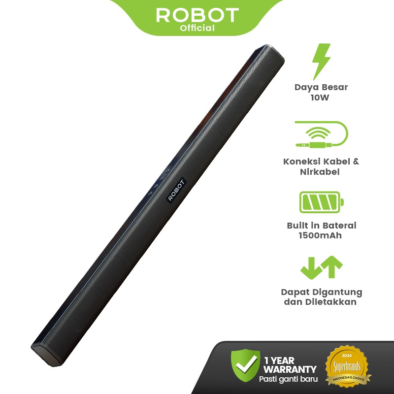 Jual ROBOT Speaker Soundbar Home Theater Speaker TV Bluetooth 5.3 Dual ...