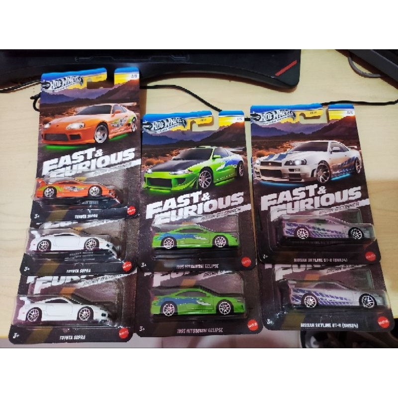 Jual Hot Wheels Fast and Furious Brian O Corner - Mitsubishi Eclipse ...