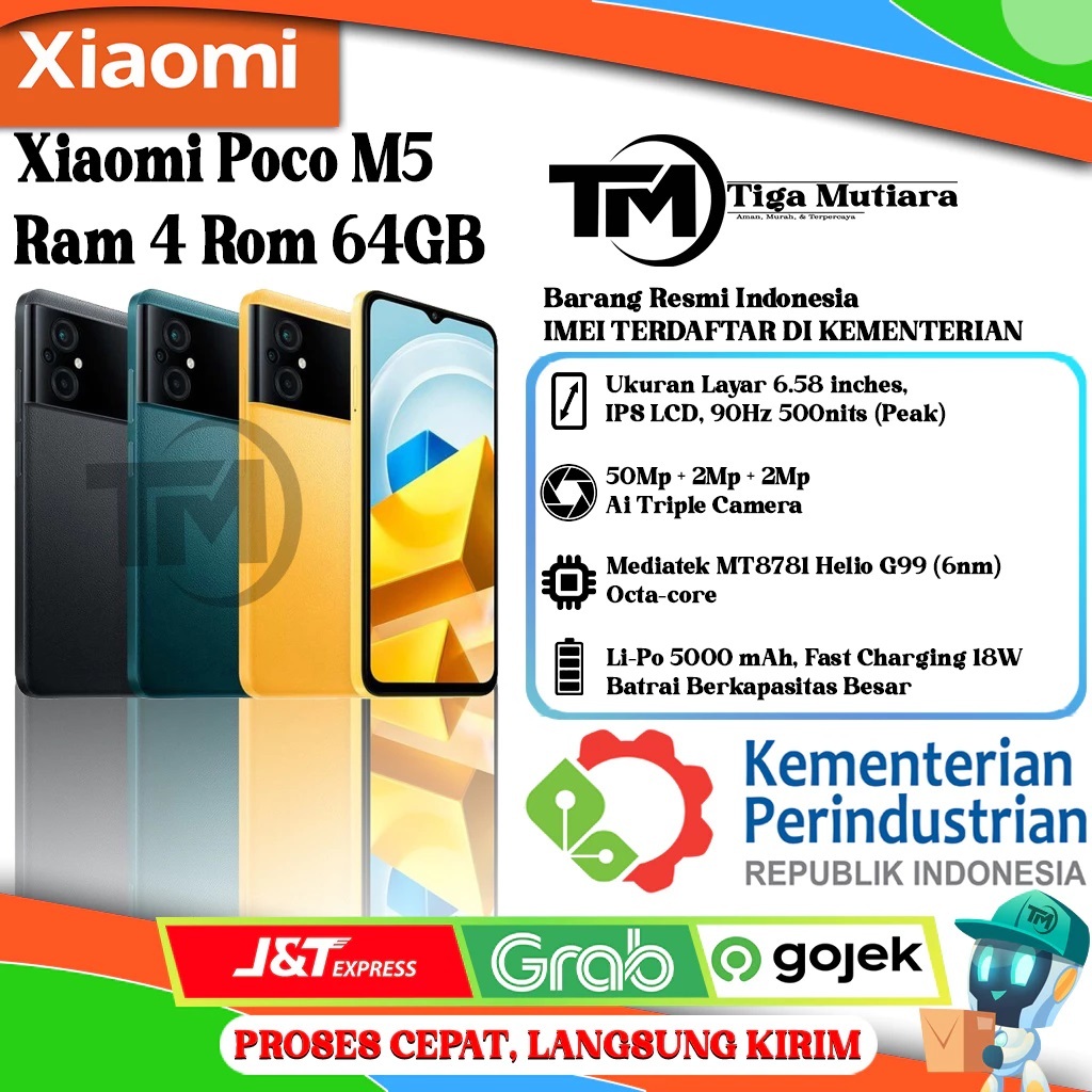 Jual Xiaomi Poco M5 Ram 4/64GB | Ram 4/128GB | Shopee Indonesia