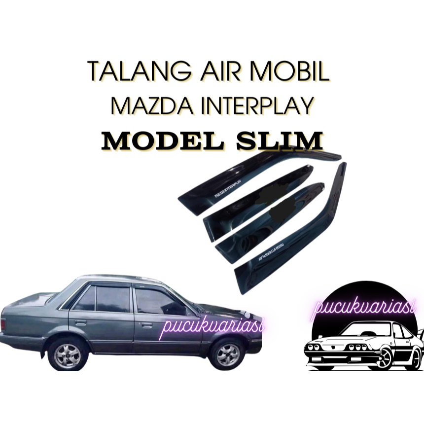 Jual talang air Mazda interplay model slim | Shopee Indonesia