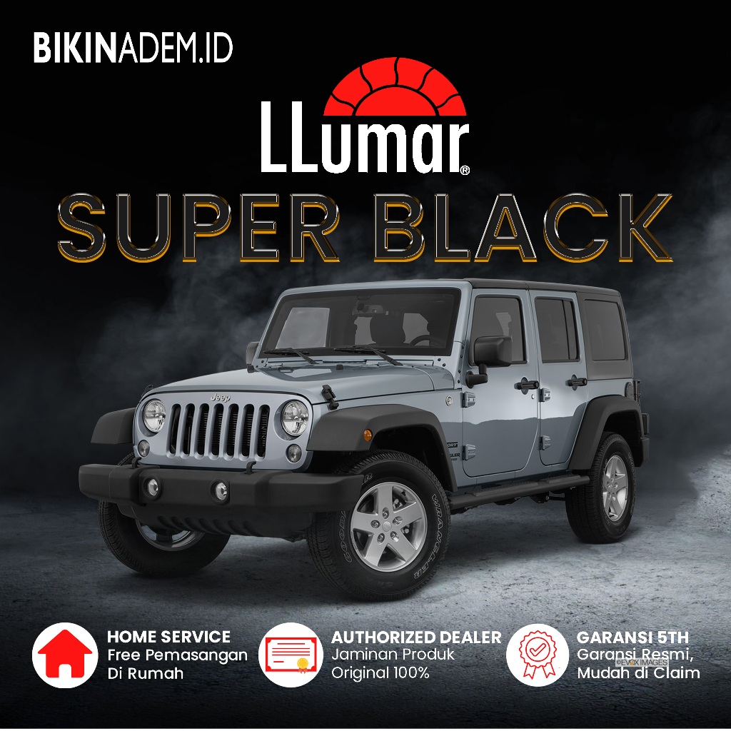 Jual Kaca Film Llumar Super Black Original | Shopee Indonesia