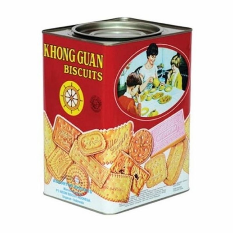 Jual Khong Guan 1600gr Assorted Biscuits Biskuit Aneka Macam Rasa ...