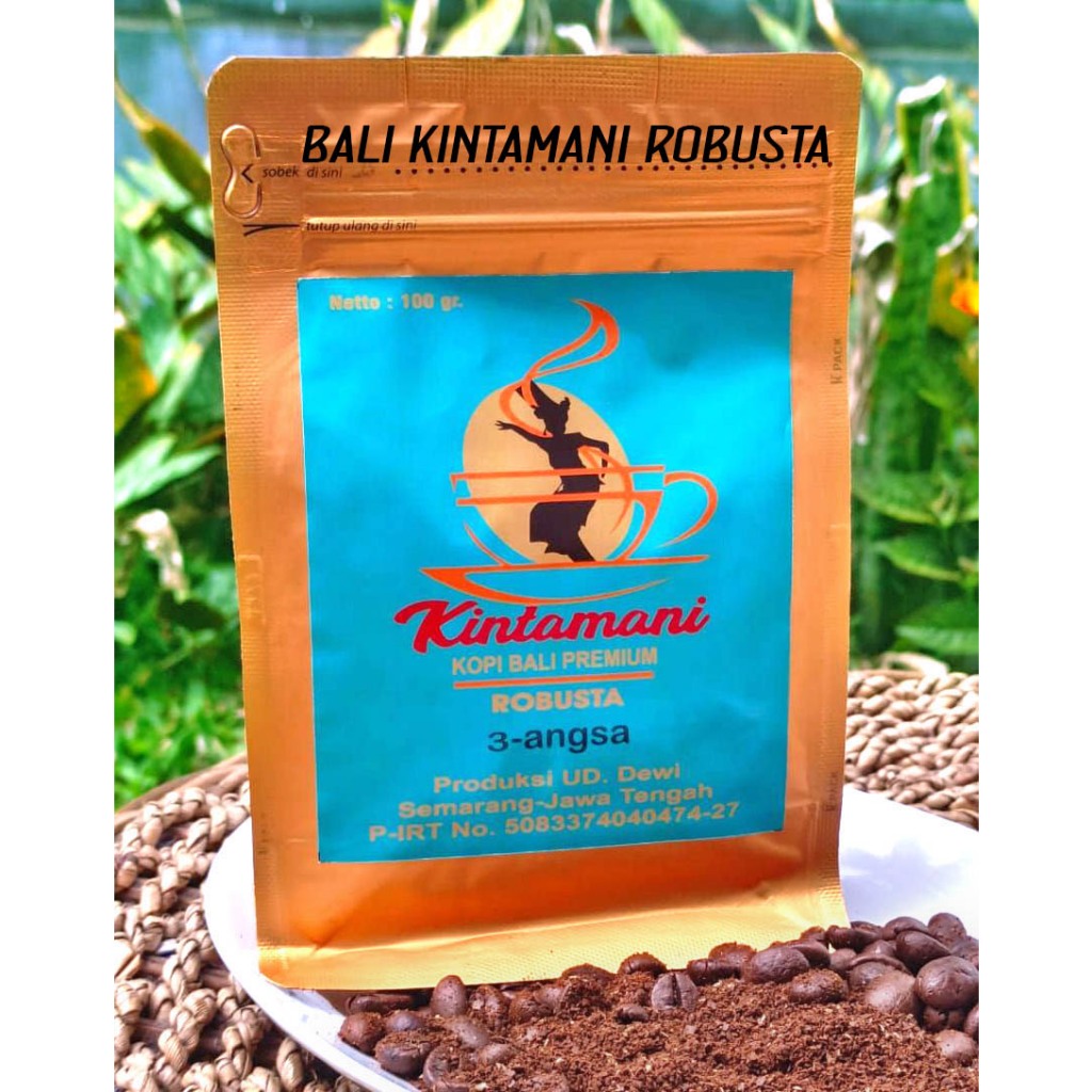 Jual Kopi Bubuk BALI KINTAMANI Robusta 100gr | Shopee Indonesia