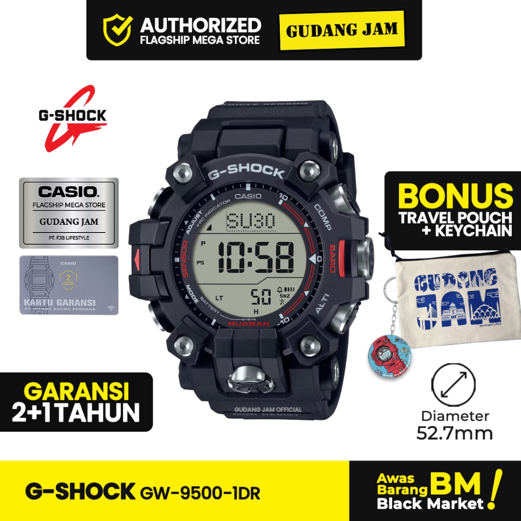 Jual Jam Tangan G-Shock GW-9500-1DR GW-9500-1 GW-9500 GW9500 GW 9500 | Shopee Indonesia
