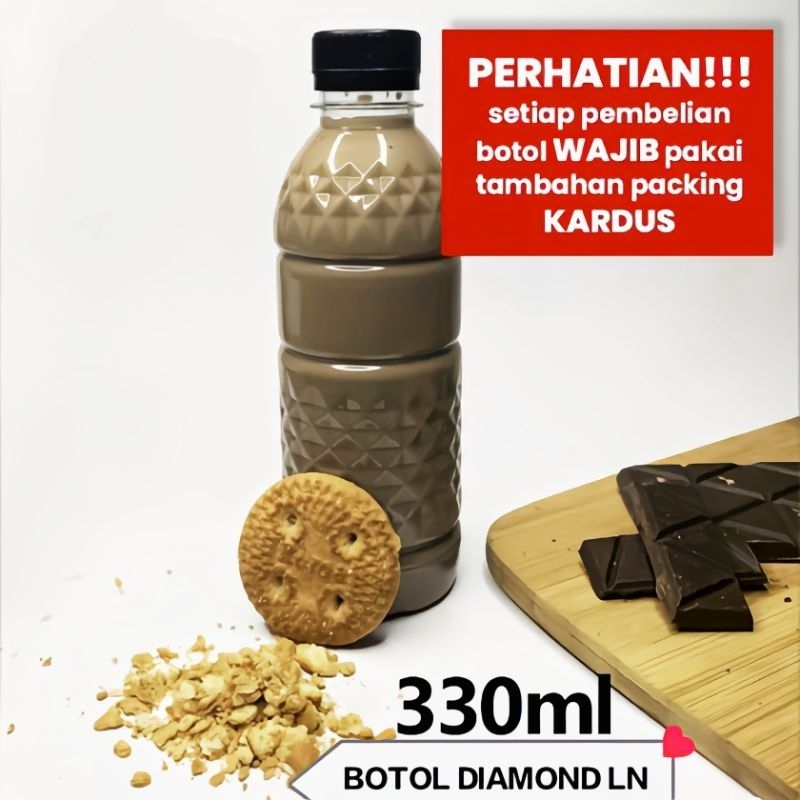 Jual Botol Diamond 330ml LN || Botol AMDK || Botol air minum Dalam ...