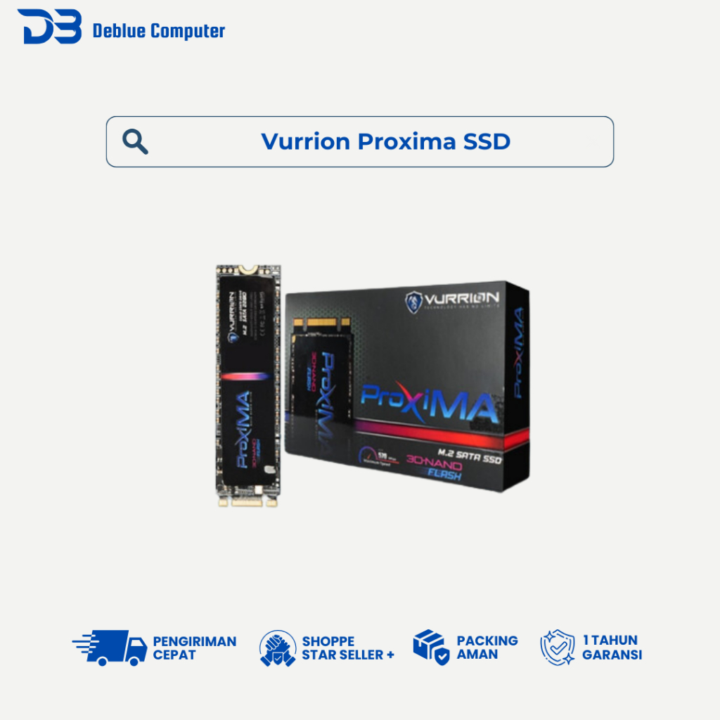 Jual VURRION PROXIMA SSD 128GB 256GB 512GB 1TB - M.2 SATA 2280 NVME ...