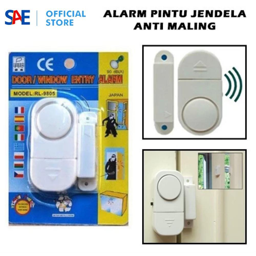 Jual SAEID - Alarm Anti Maling Bunyi Sensor Pencuri Tempel Door Window ...