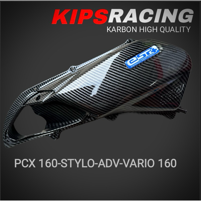 Jual TUTUP FILTER PCX 160 CARBON GLOSY ️Tutup filter pcx 160 carbon ...