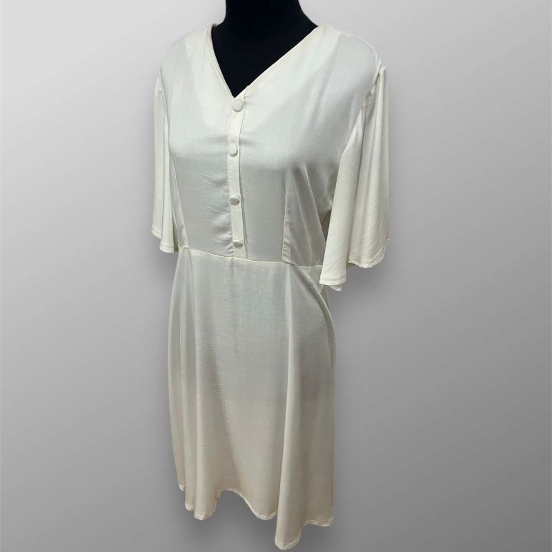 Jual Clotha Midi Dress 01 Daily Dress Rayon Twill Home Dress Hajime ...