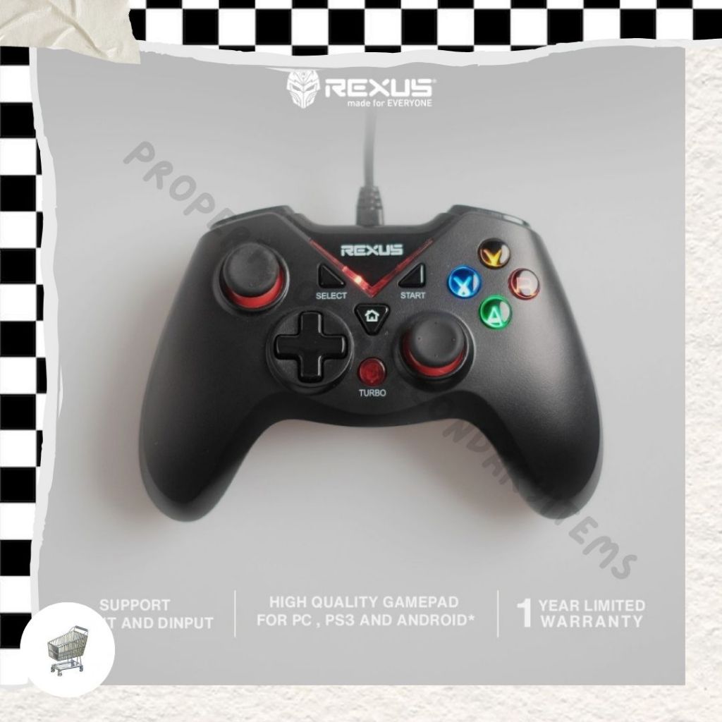 Jual Gamepad/Joystick Rexus Gladius GX2 Second | Shopee Indonesia