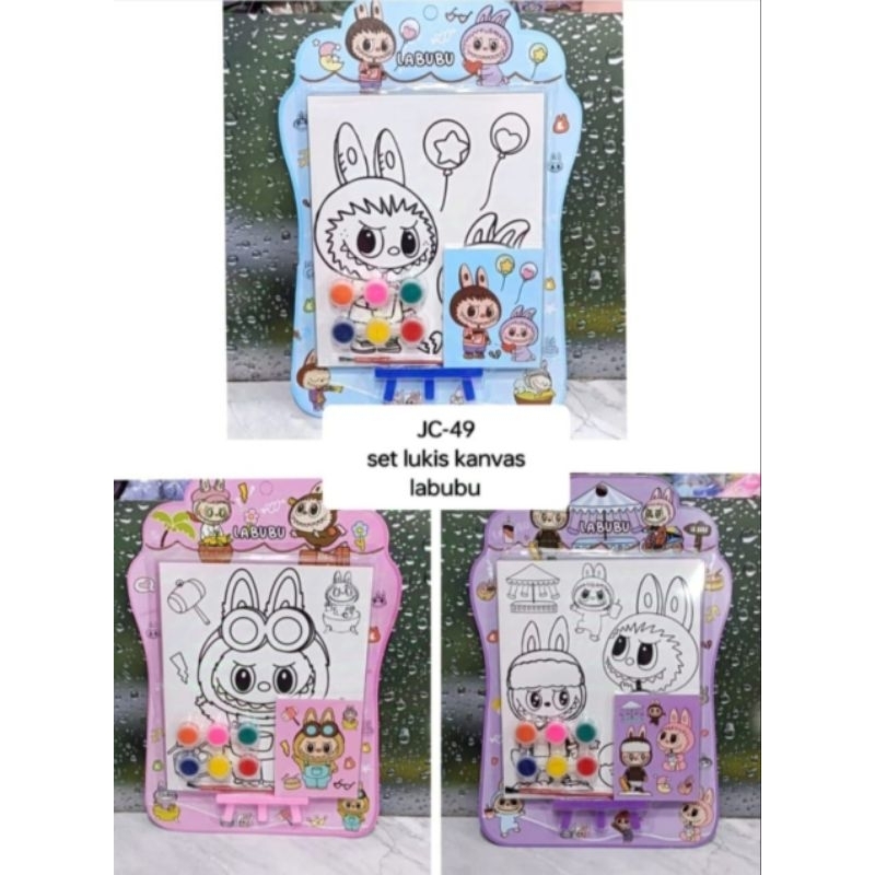 Jual Labubu Set LUKIS JC-49 || Mainan Edukasi Anak || Mewarnai Labubu ...