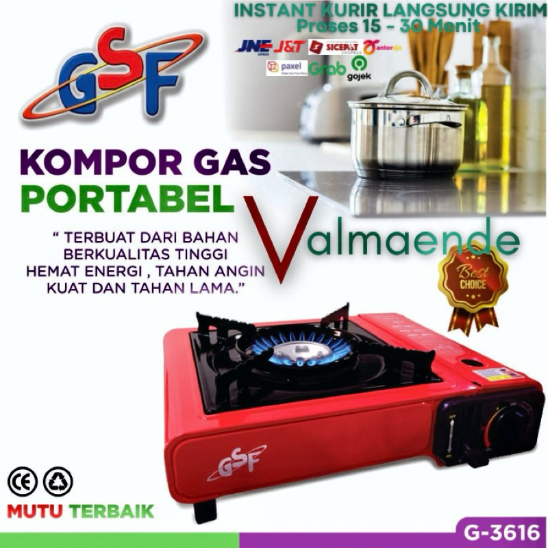 Jual Kompor Gas Portable 2 in 1 Grill Pan Panggangan BBQ LPG Gas Kaleng ...