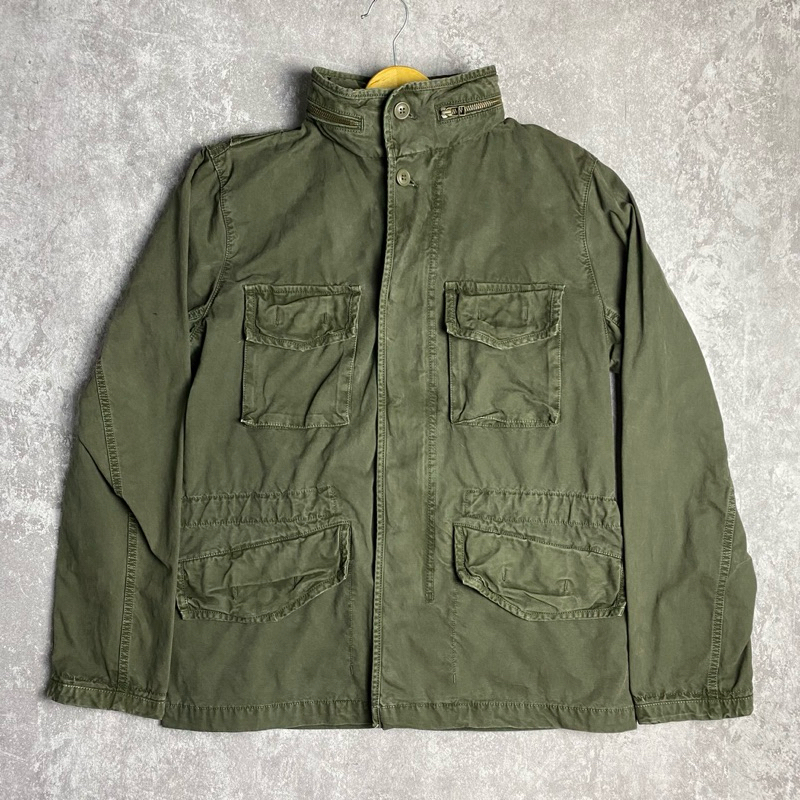 Jual JAKET PARKA M65 TACKTICAL MILITARY JACKET GAP HIJAU ARMY OLIVE ORIGINAL | Shopee Indonesia