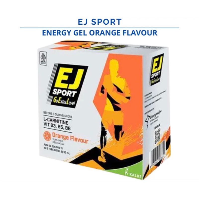 Jual ej sport gel rasa banana dan orange (5 tube) | Shopee Indonesia