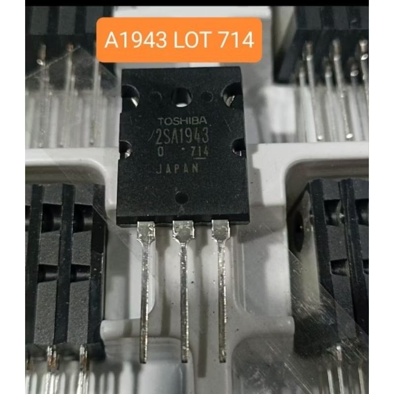 Jual 1BUAH TRANSISTOR A1943 LOT 714 2SA1943 TOSHIBA (SEBELAH) TIDAK SET ...