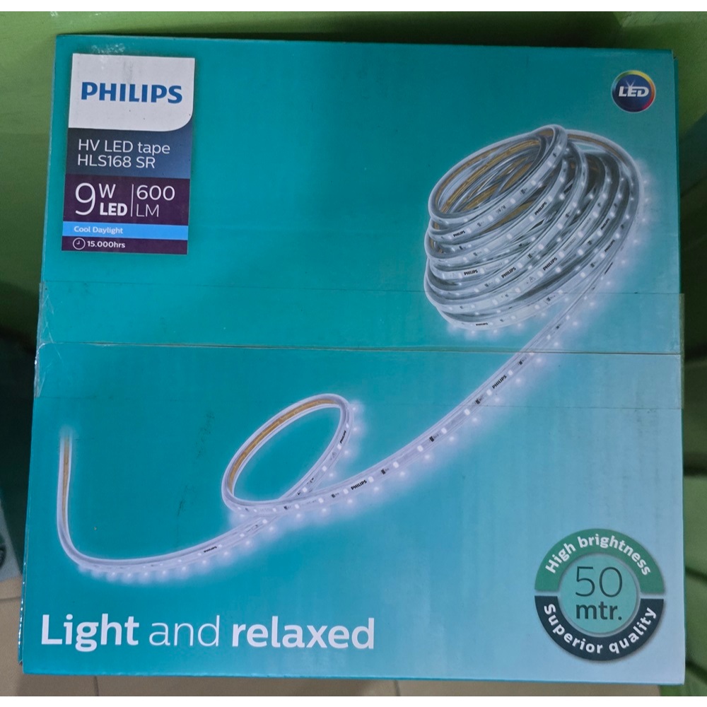 Jual Lampu Selang PHILIPS Led Tape HLS168 SR 9w 9 Watt 50m 50 Meter 1 ...