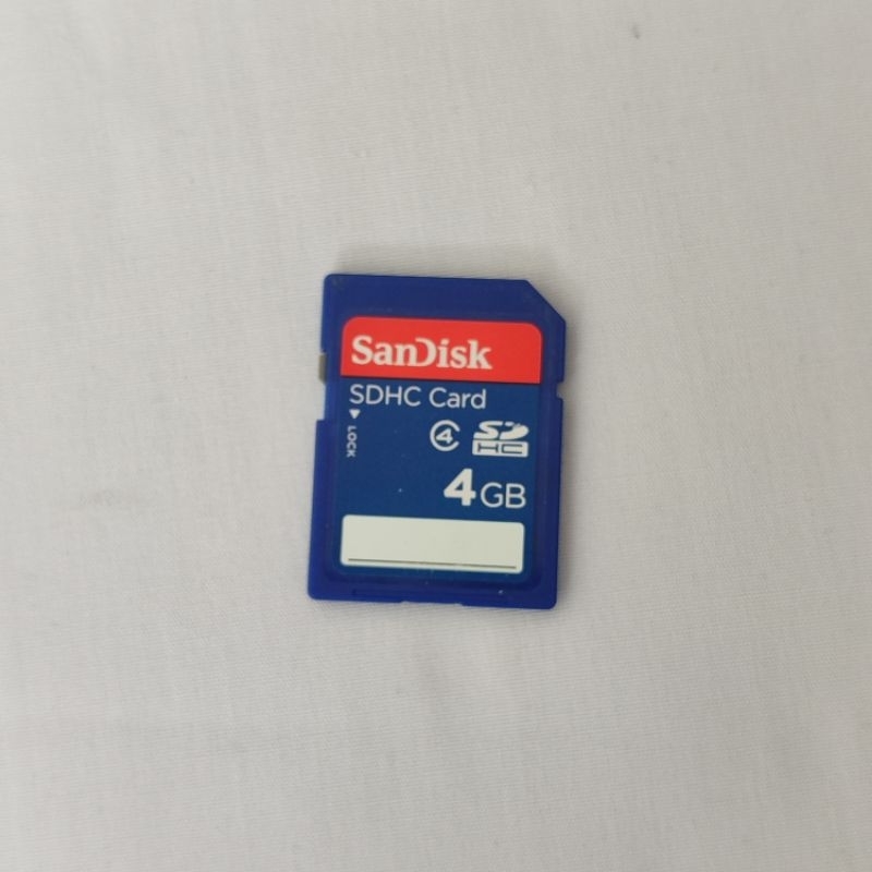 Jual sdcard memory sd digicam 4gb | Shopee Indonesia
