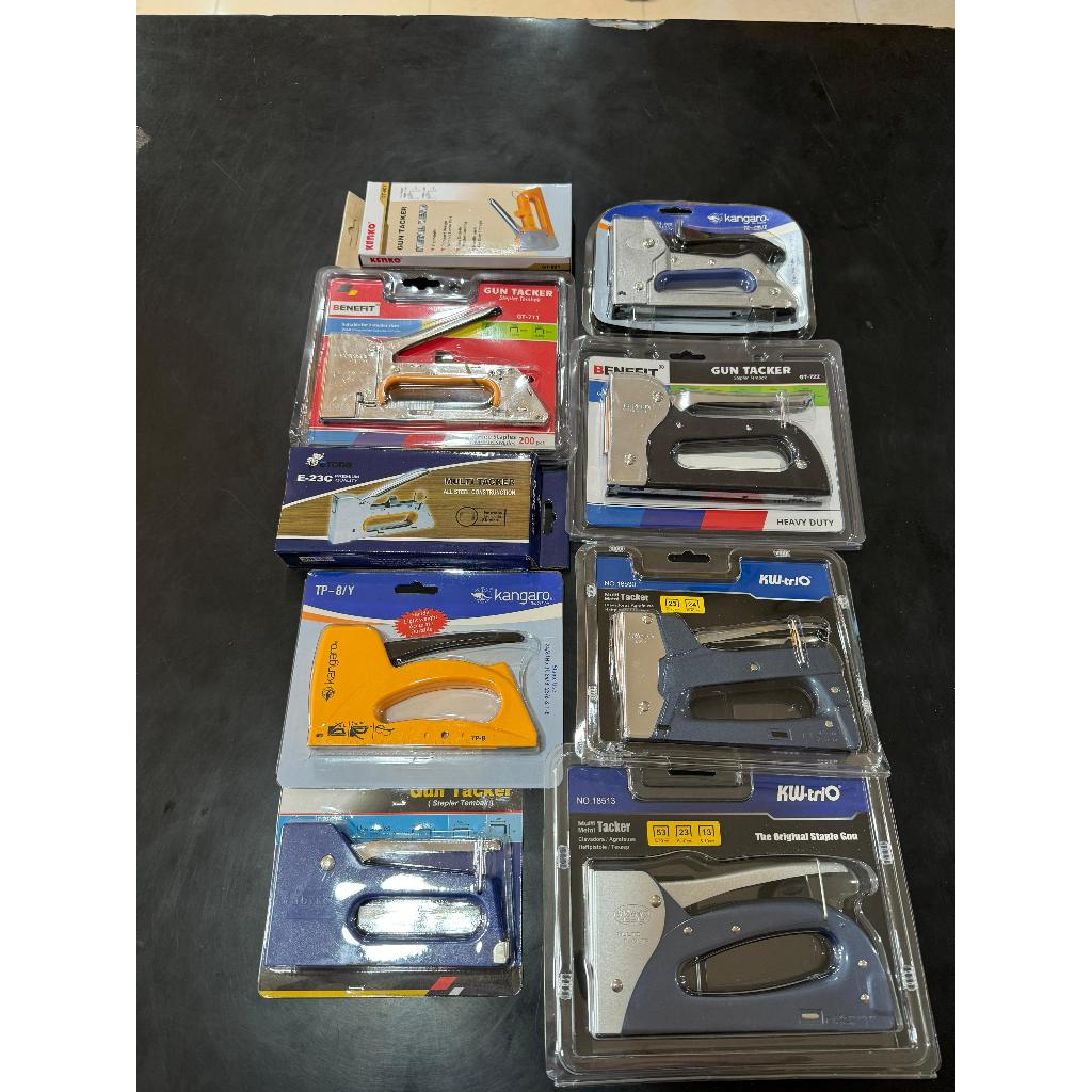 Jual KW TRIO GUN TACKER 18513 / STAPLES TEMBAK / GUN TACKER BESAR ...