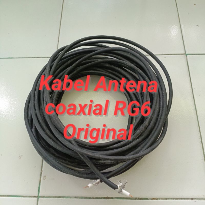 Jual KABEL Antena COAXIAL RG6 Original Japan | Shopee Indonesia