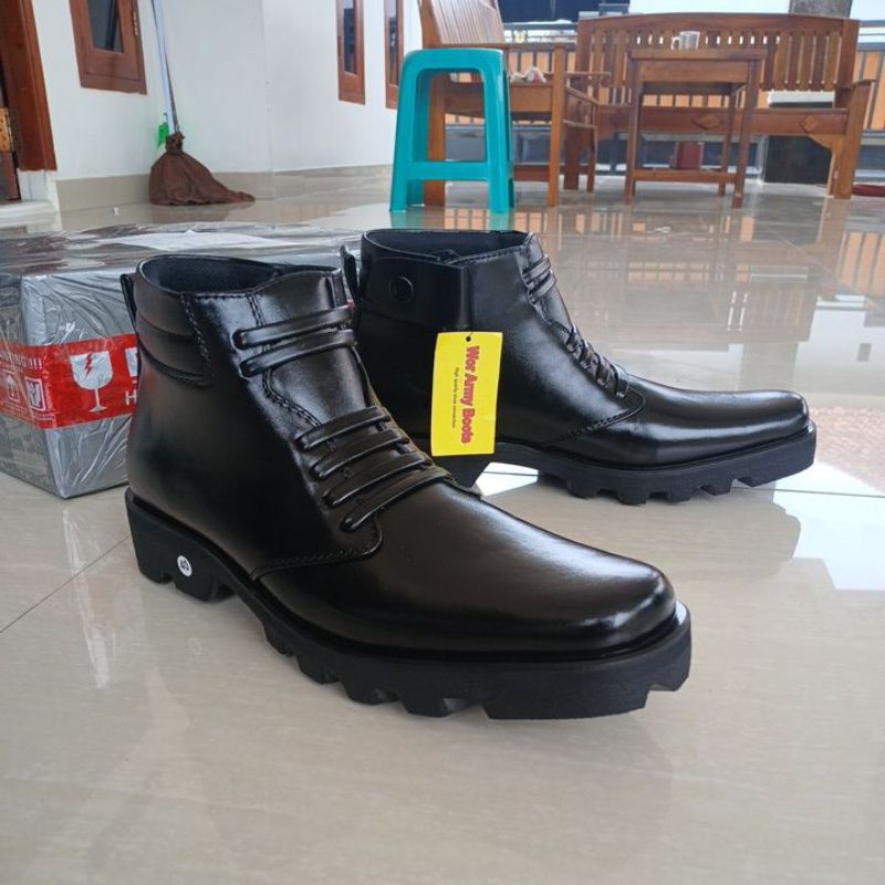 Jual Sepatu PDH Dinas Terbaru Radial Kulit sapi dob PDH DiSHUB TNI ...