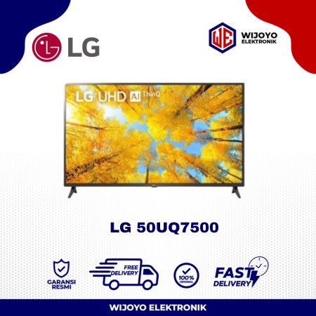 Jual TV LG 50UQ7500 SmartTV UHD 4K HDR 50 Inch Web OS | Shopee Indonesia