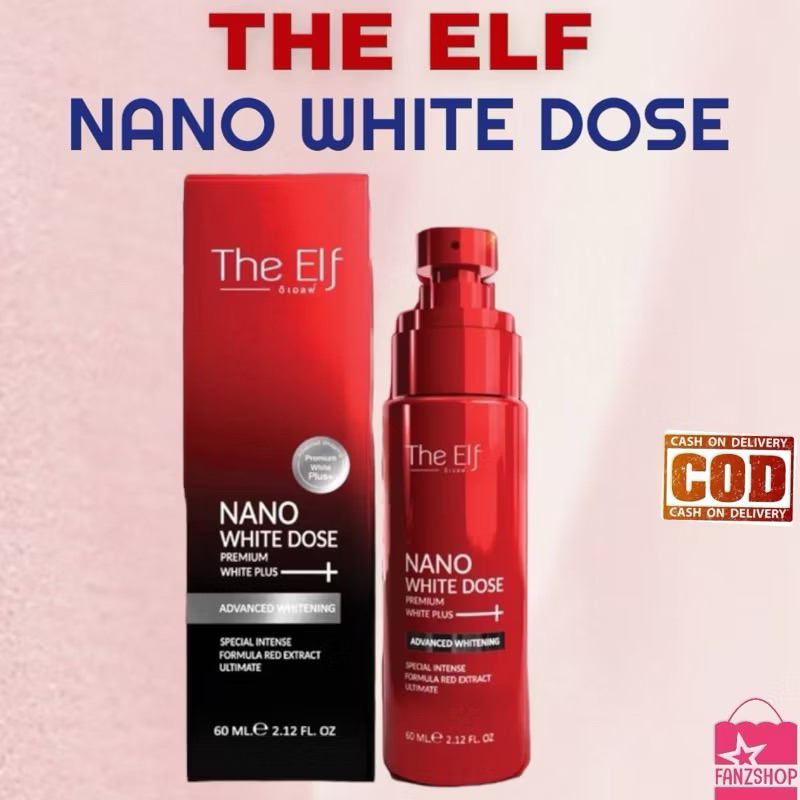 Jual The Elf Nano White Dose Premium Plus THE ELF BODY SERUM 100% ...