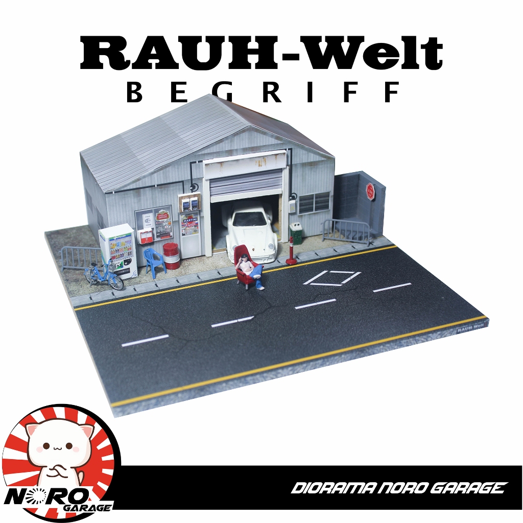 Jual Diorama Factory Chiba RWB , Japan | Hot wheels | Mini GT | Tomica ...