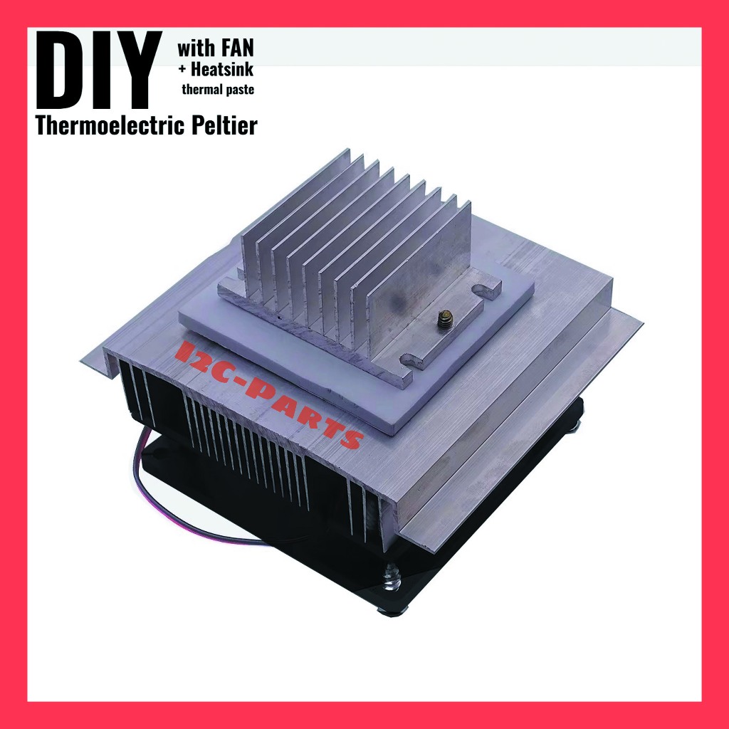 Jual Full Set DIY Cooling System Kit Thermoelectric Peltier Heatsink ...