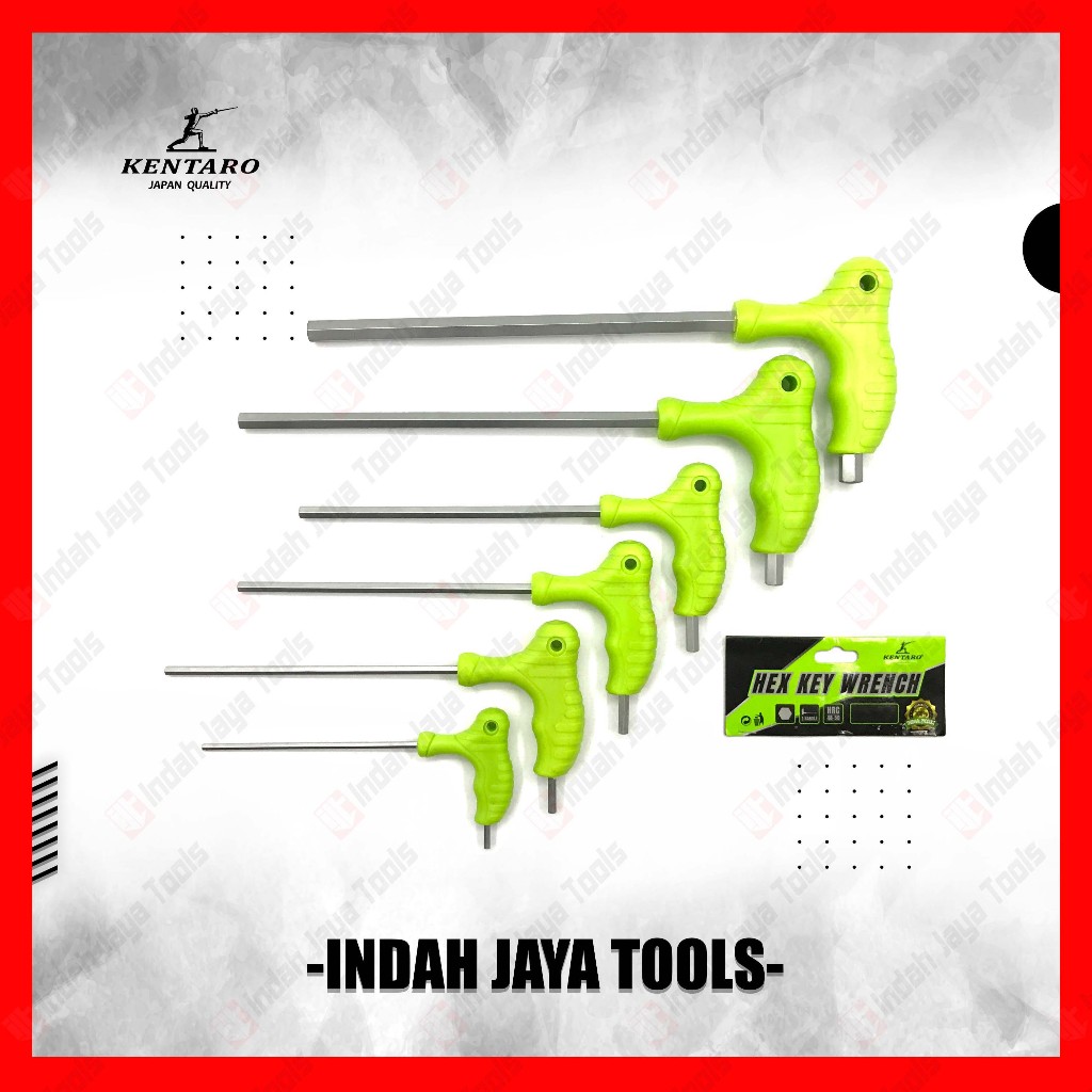 Jual KENTARO Kunci L Model T Handle 3 4 5 6 8 10 mm - Hendel T Hex Key Wrench | Shopee Indonesia