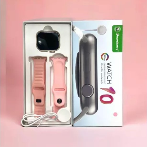 Jual Smart watch Smart Barry 10 Magnetic Wireless Charging Game ...