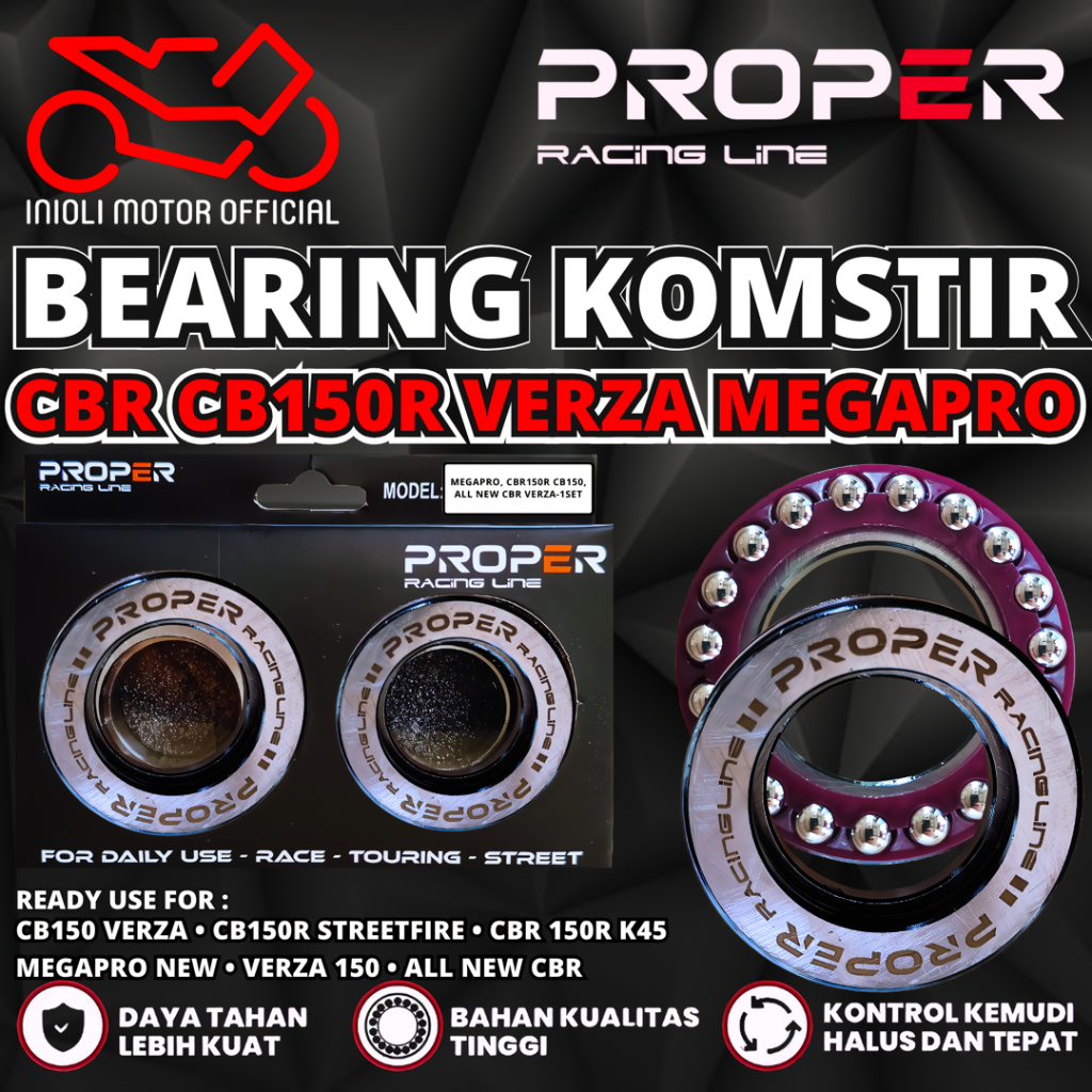 Jual PROPER RACING LINE KOMSTIR SONIC 150 VERZA NEW CBR 150R CBR 150 ...