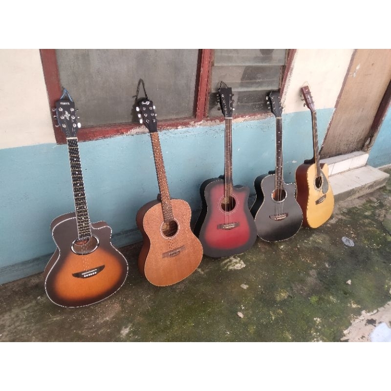 Jual gitar akustik tanam besi | Shopee Indonesia