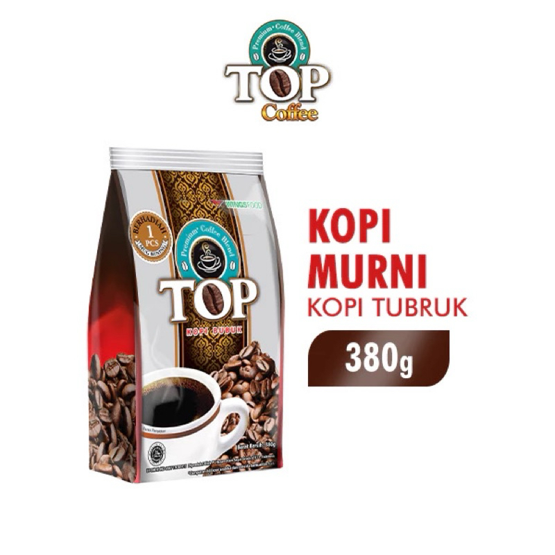 Jual Top Coffee Kopi Murni Pack 380 gr | Shopee Indonesia