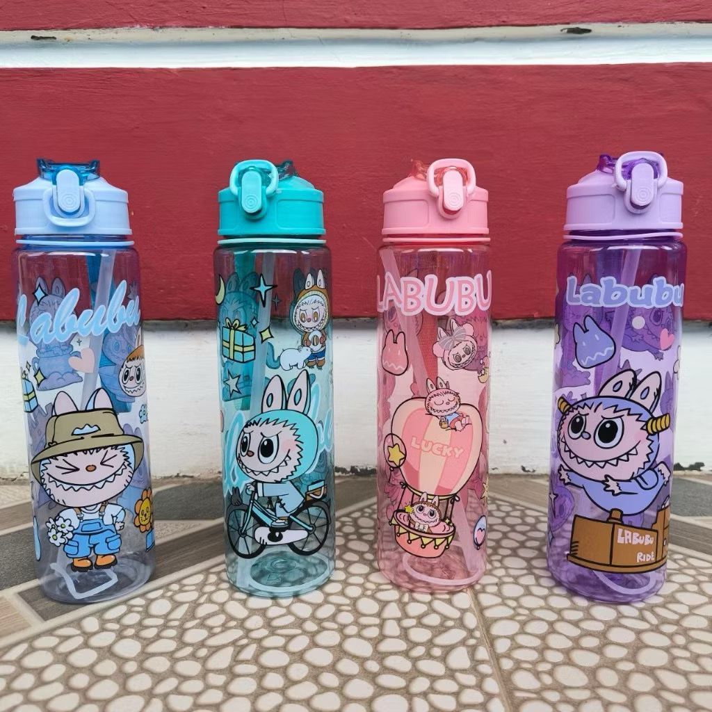 Jual Botol Minum Labubu Ukuran 800ML / Botol Minum Lucu Viral Karakter ...