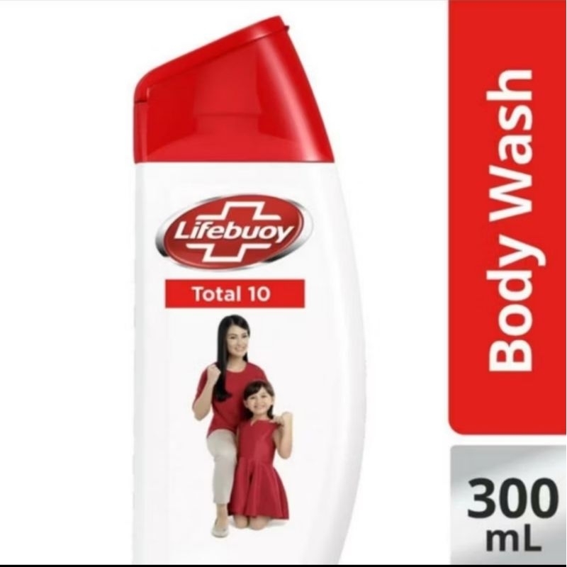 Jual Lifebuoy Body Wash Total 10 300 ml - Botol | Shopee Indonesia