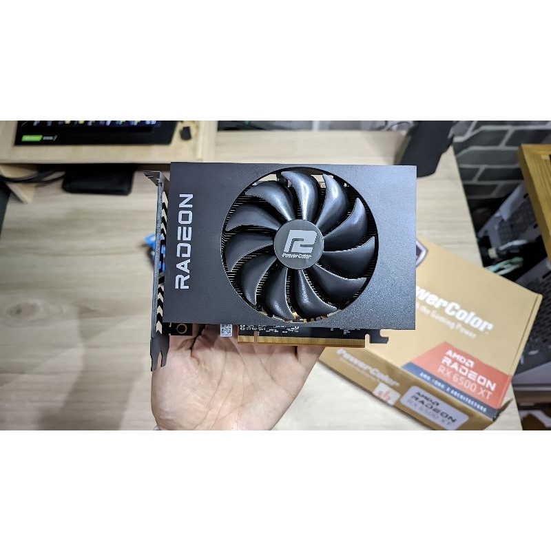 Jual PowerColor Radeon RX 6500 XT ITX 4GB GDDR6 LikeNew Banget Istimewa ...