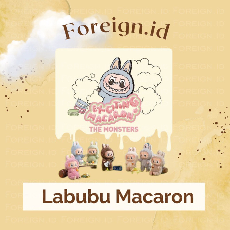 Jual Pop Mart Labubu The Monsters Tasty Macarons Vinyl Face | LABUBU ...