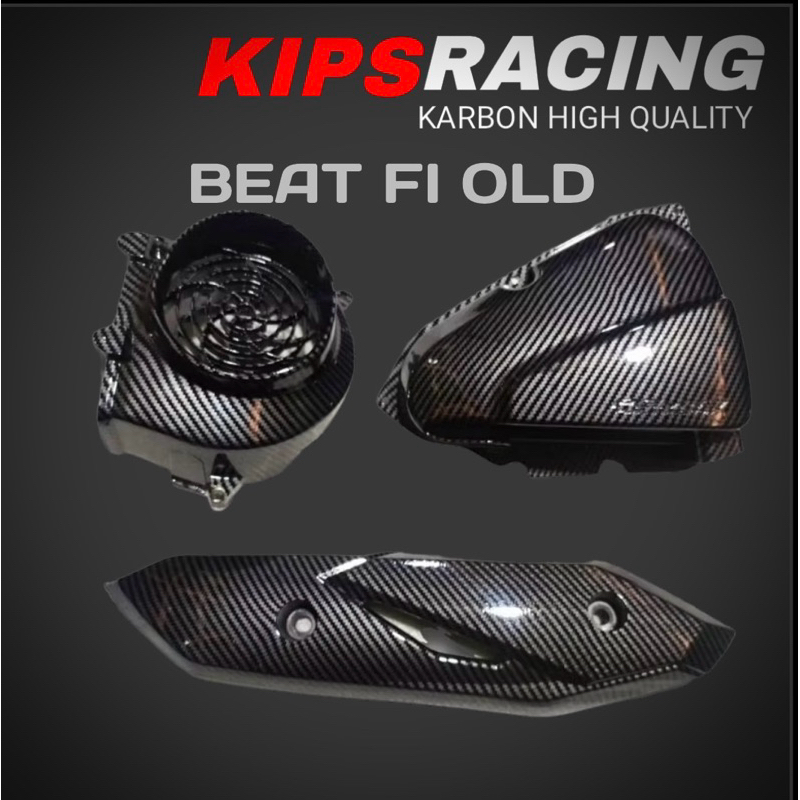 Jual PAKET CARBON BEAT FI OLD CARBON K16 3 PCS ️paket carbon beat pgm fi carbon karbon ( start ...
