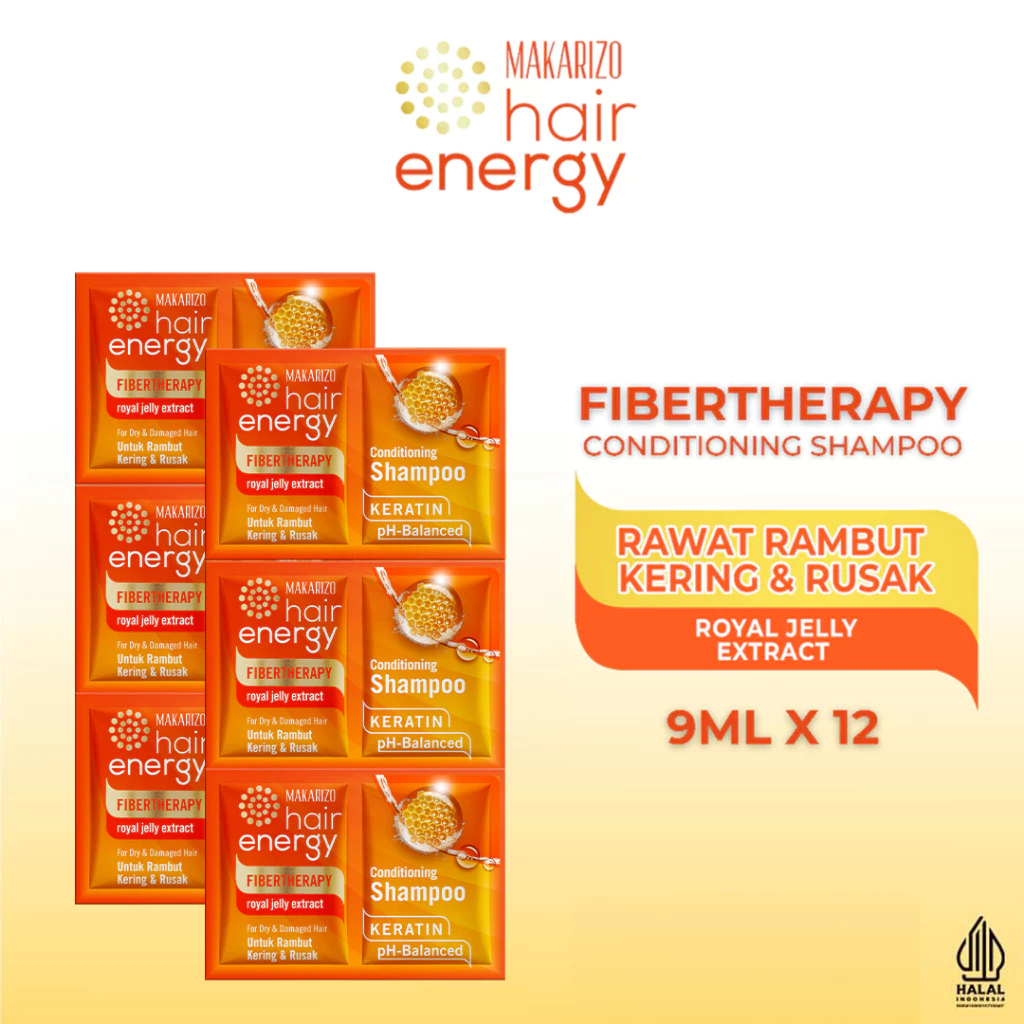 Jual MFI - Paket 1 Renceng (12 Pcs) Makarizo Hair Energy Fibertherapy ...