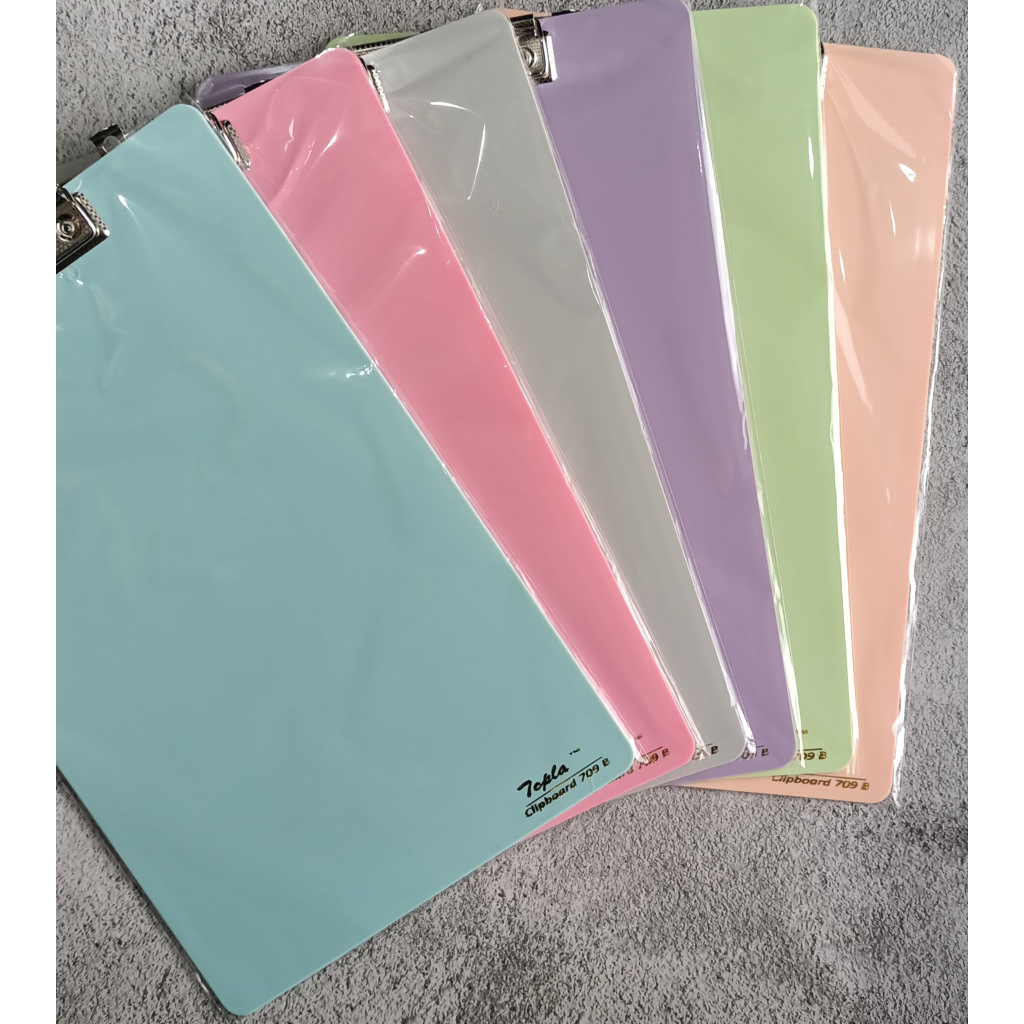 Jual CLIPBOARD SOFT COLORS | ALAS PAPAN UJIAN WARNA SOFT | CLIPBOARD ...